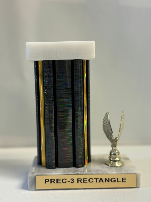 PREC-3 Rectangle 2 Hole w/ Rectangle Column