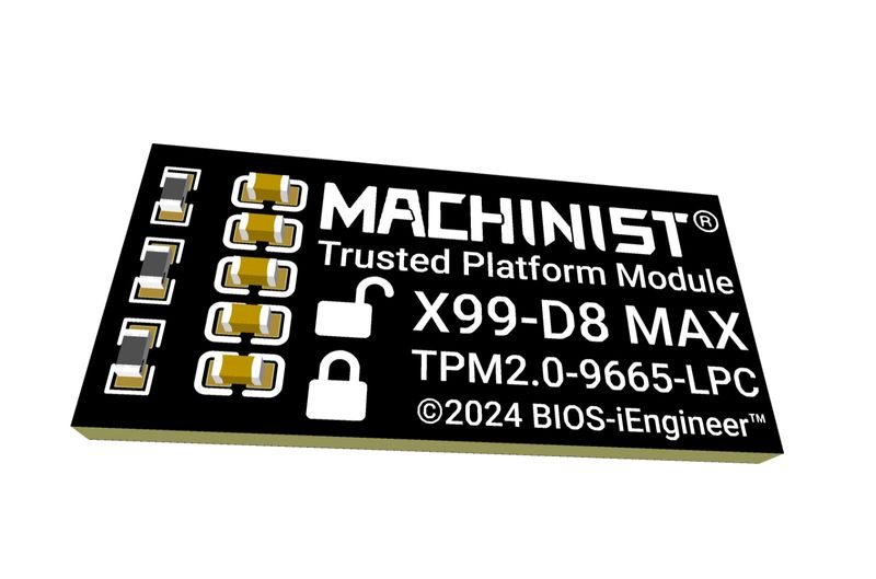 Machinist X99-D8 TPM 2.0 - Pre-Order