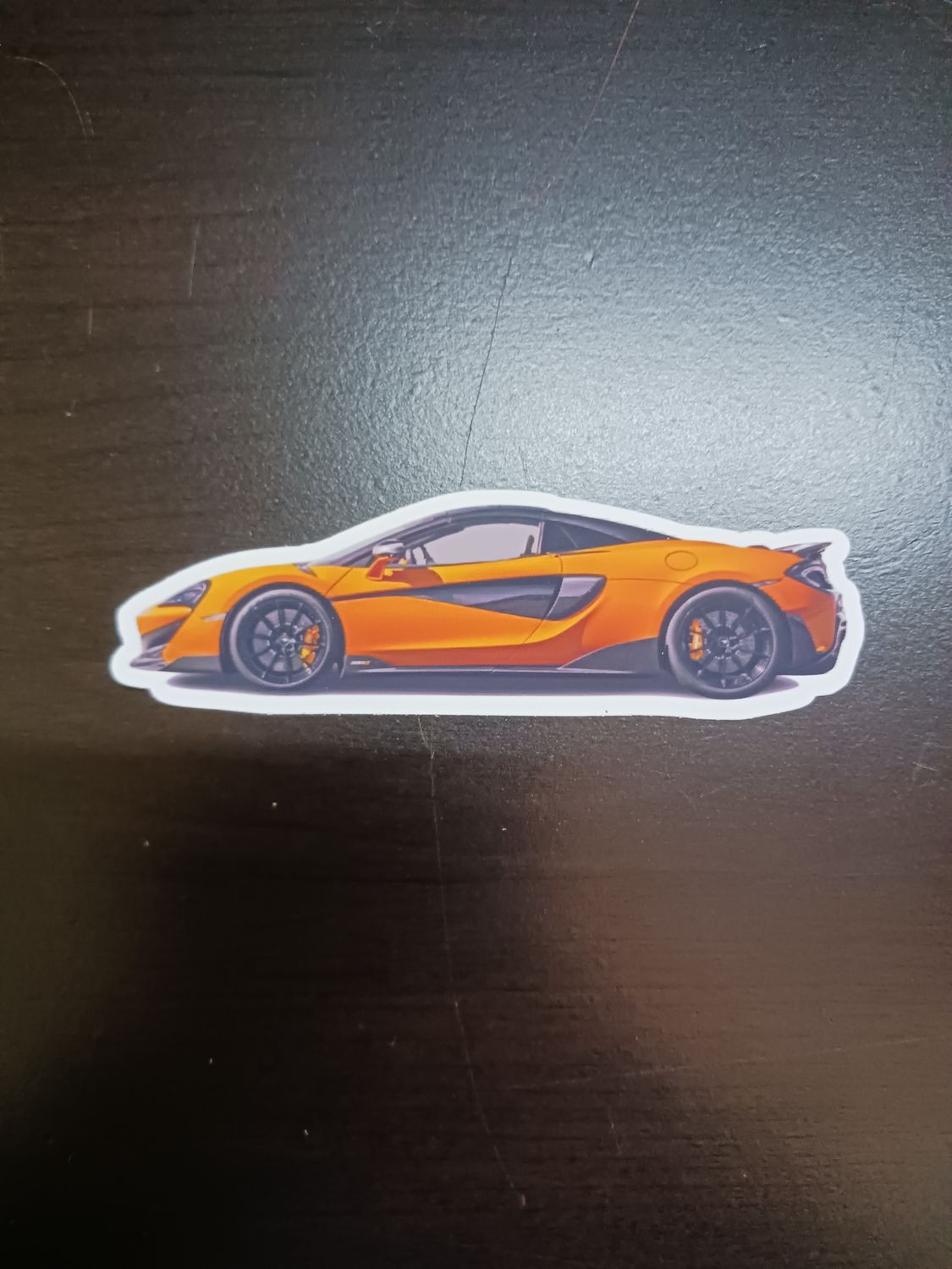 4 Inch long McLaren 600LT MSO Sticker