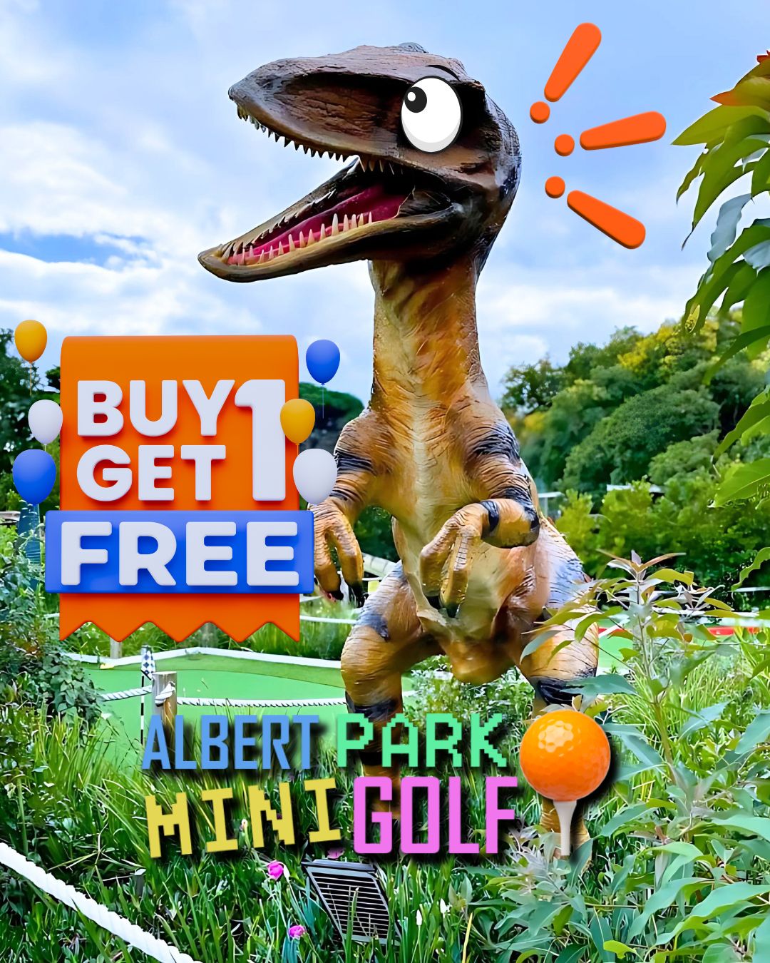 Family Special - 2 x Family Mini Golf Experience 5 Players | Gift ...