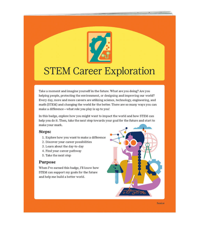 SENIOR STEM CAREER EXPLORATION BADGE REQUIREMENTS