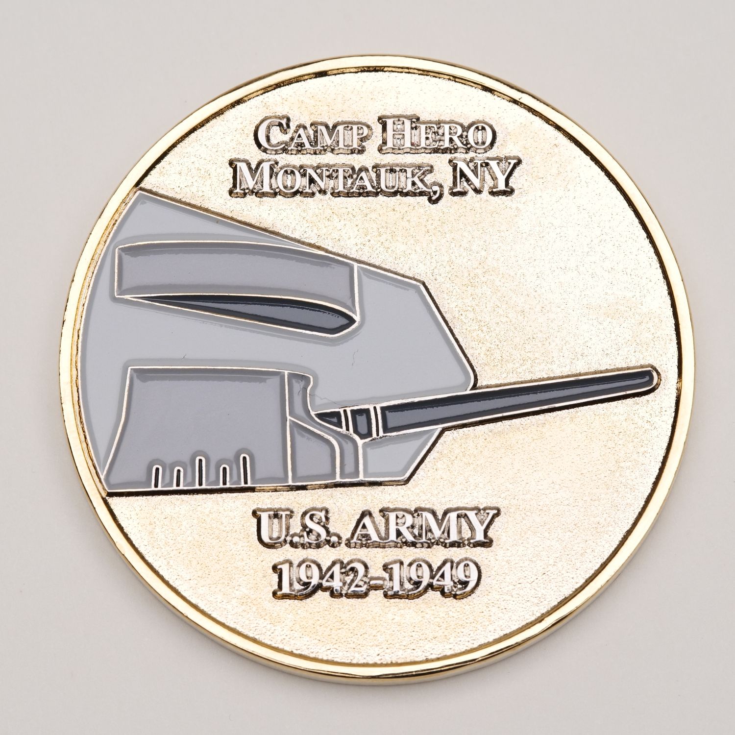 Custom Coin – Camp Hero – Shop – Montauk Historical Society