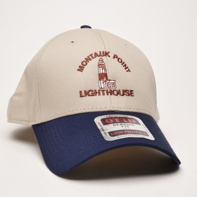 Small Logo Hat Khaki/Navy – Shop – Montauk Historical Society