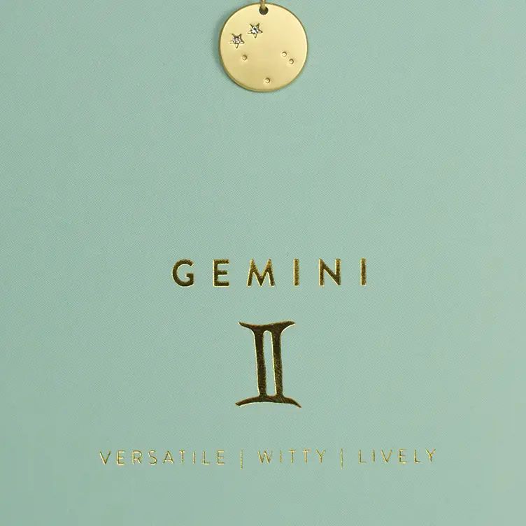 Zodiac Necklace Gold Gemini – Shop – Montauk Historical Society