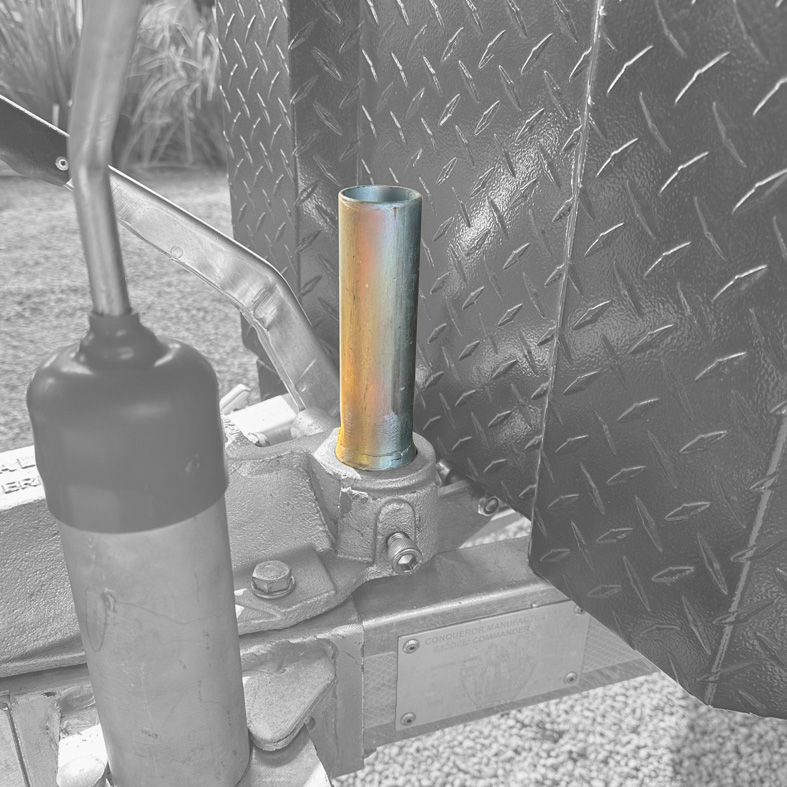 Jockey Wheel holder pole 60mm