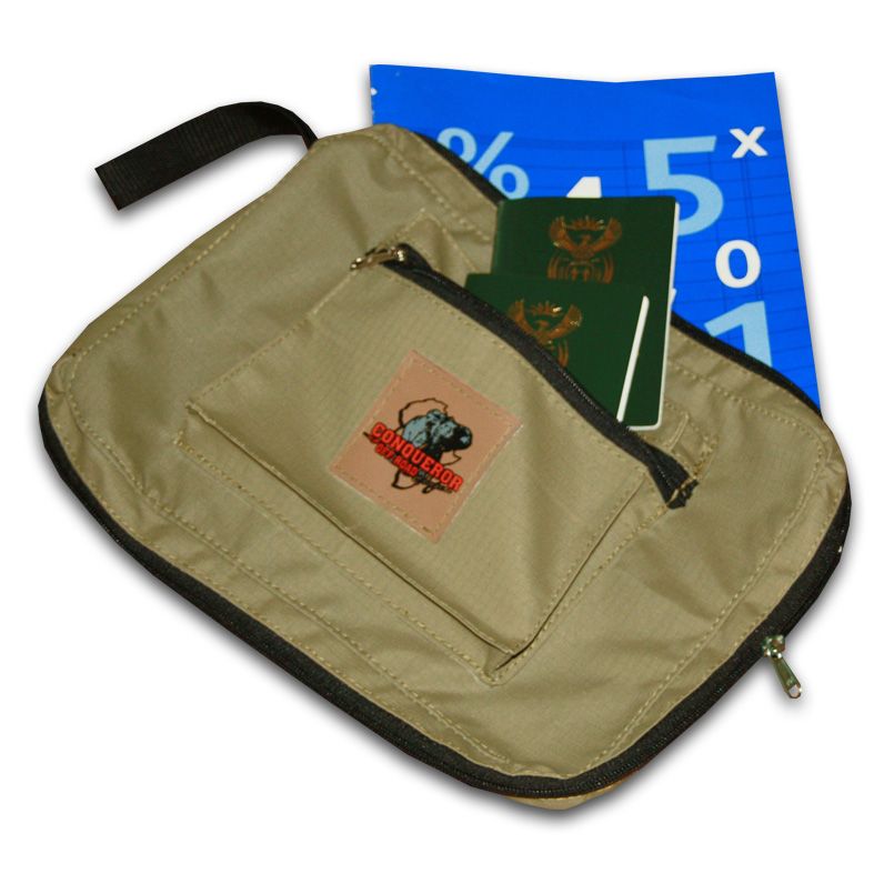 Document And Passport Travel Bag 6986