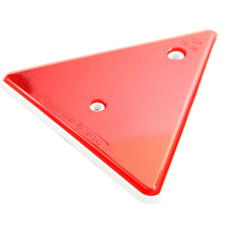 Triangle Reflector - Red (each)