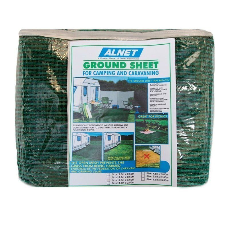 Alnet Ground Sheet - (Green) - Select your size