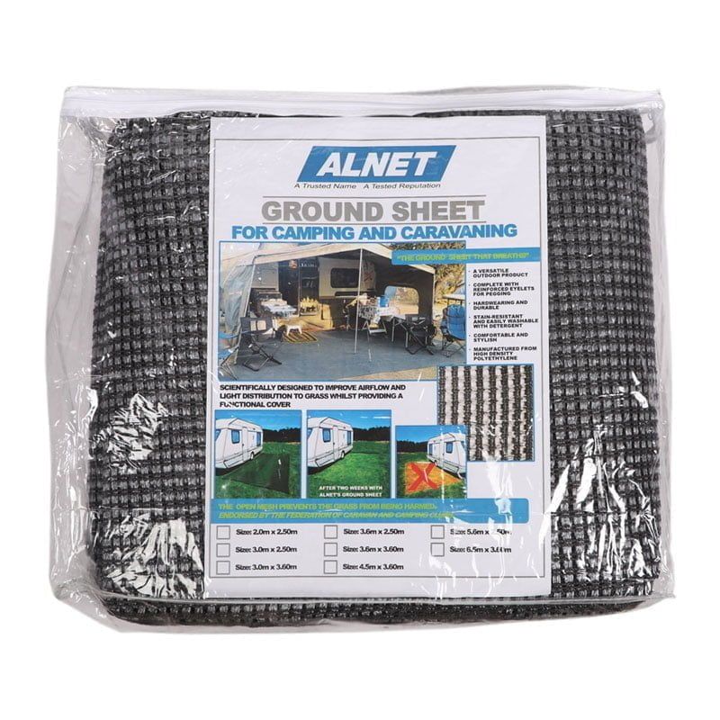 Alnet Ground Sheet - (Grey) - Select your size