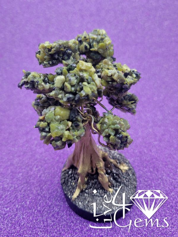 Gemstone Bonsai Tree Serpentine w Small