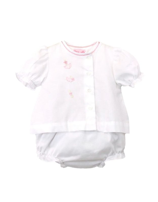 Nursery Shadow Stitch Diaper Set