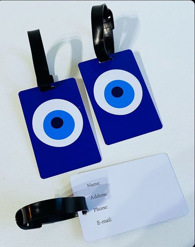 Luggage Tag - Evil Eye