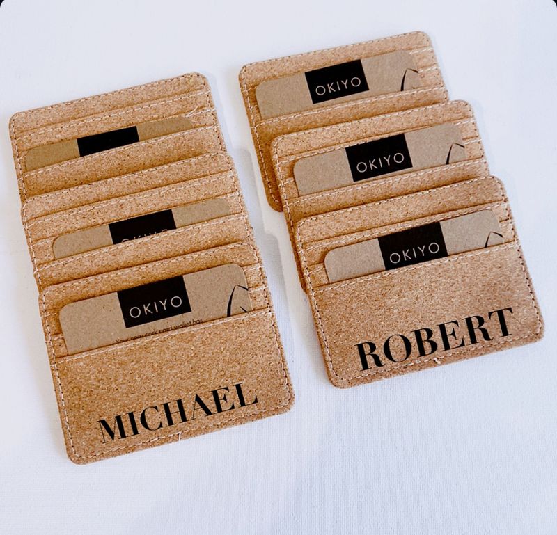 Cork Card Holder