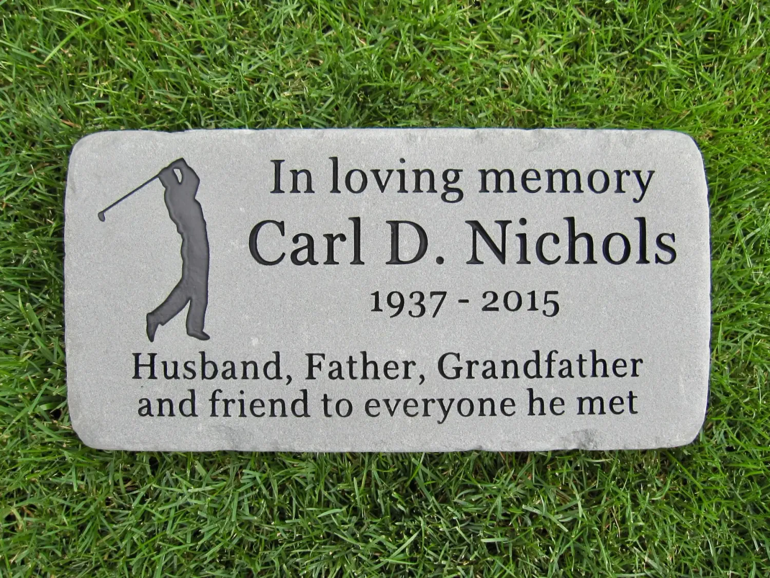 Garden Memorial Rocks | Natural Stone Memorials | ESE - Shop ...