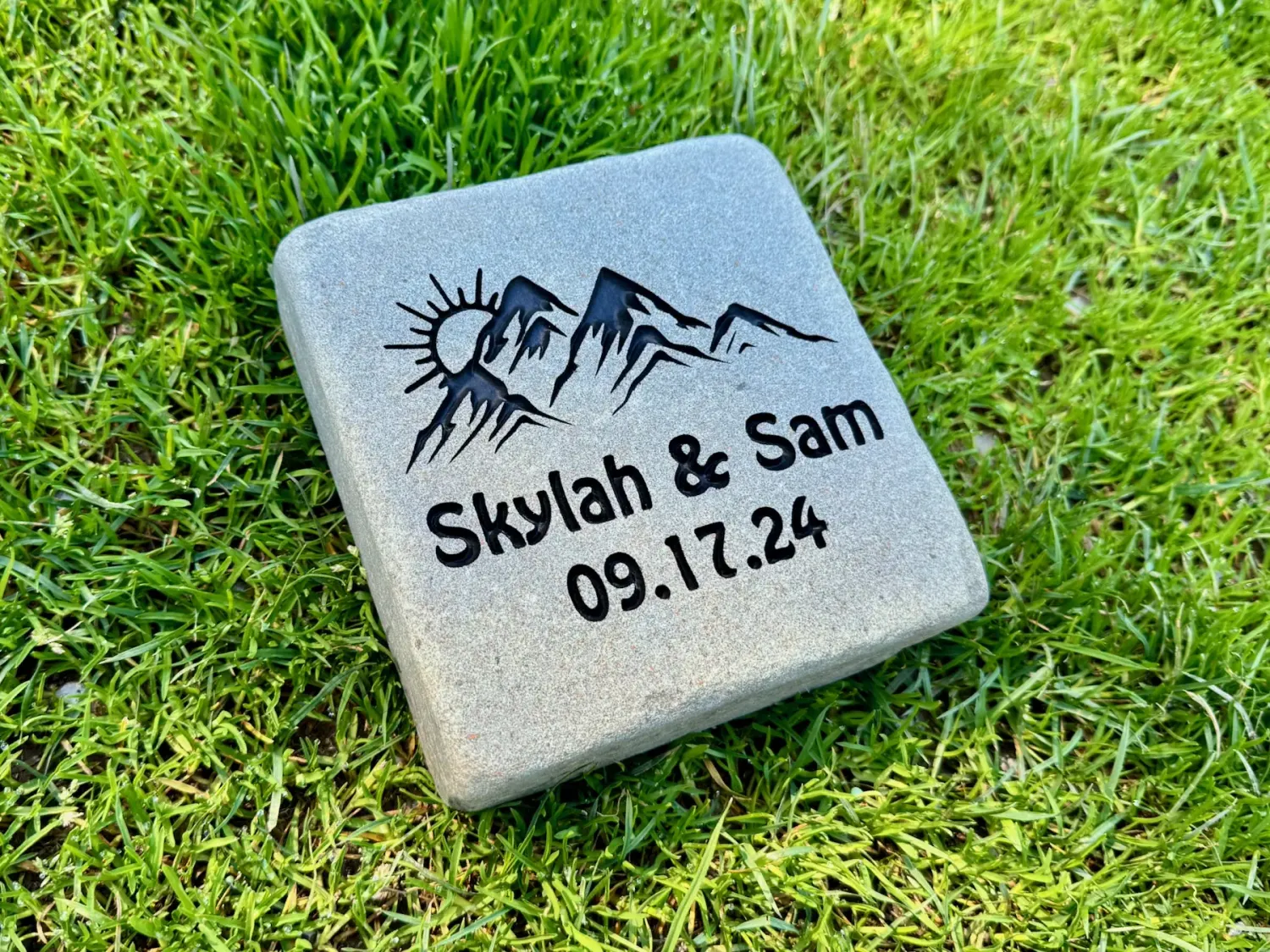 Shop Personalized Garden Stones | Earth Surface Engraving - Shop ...