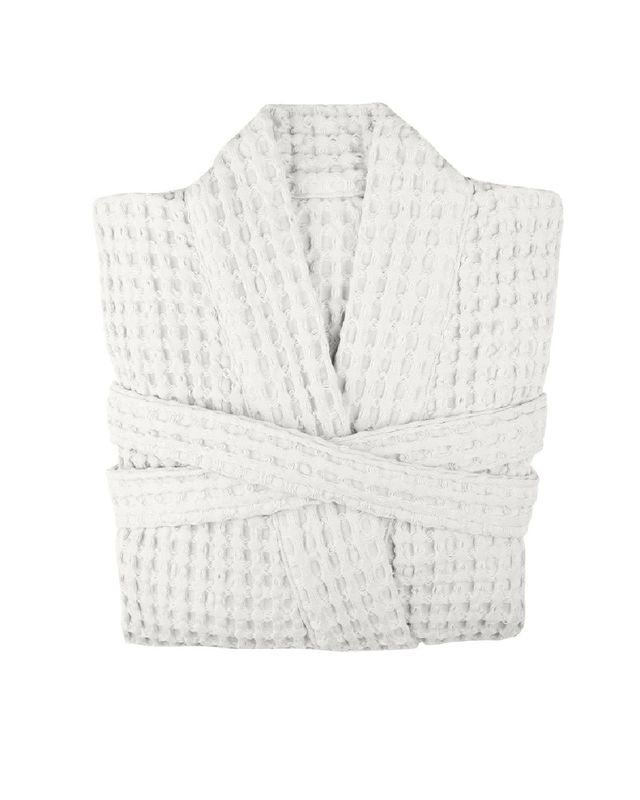 100% Cotton Waffle Bathrobe