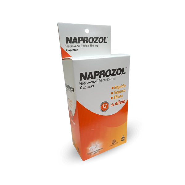 NAPROZOL 500 mg Capletas