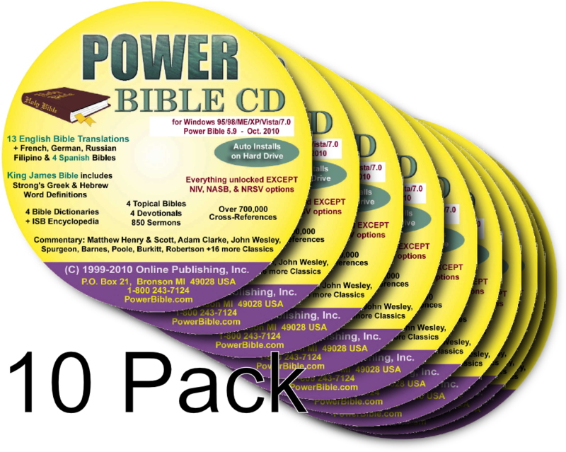 Power Bible Software Products – Store – Power Bible