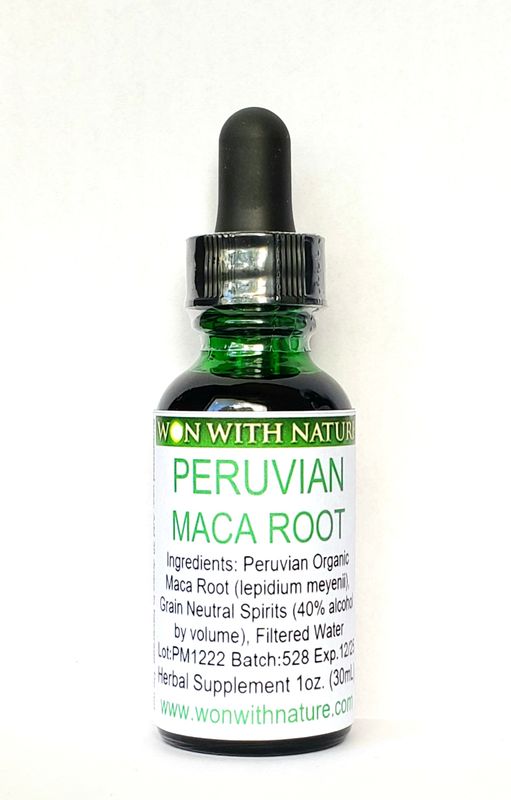 Maca Root, Peruvian. 1 Ounce Bottle. Free Shipping.