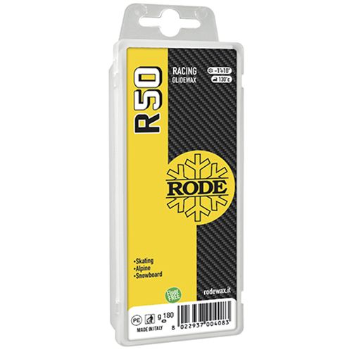 Rode R50 Racing Glider Yellow Melt Wax (10C/-1C)