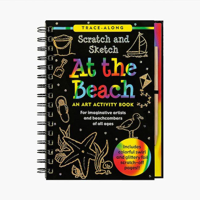 At the Beach Scratch & Sketch
