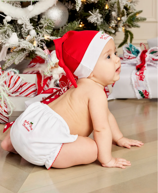 Baby's First Christmas Diaper Cover