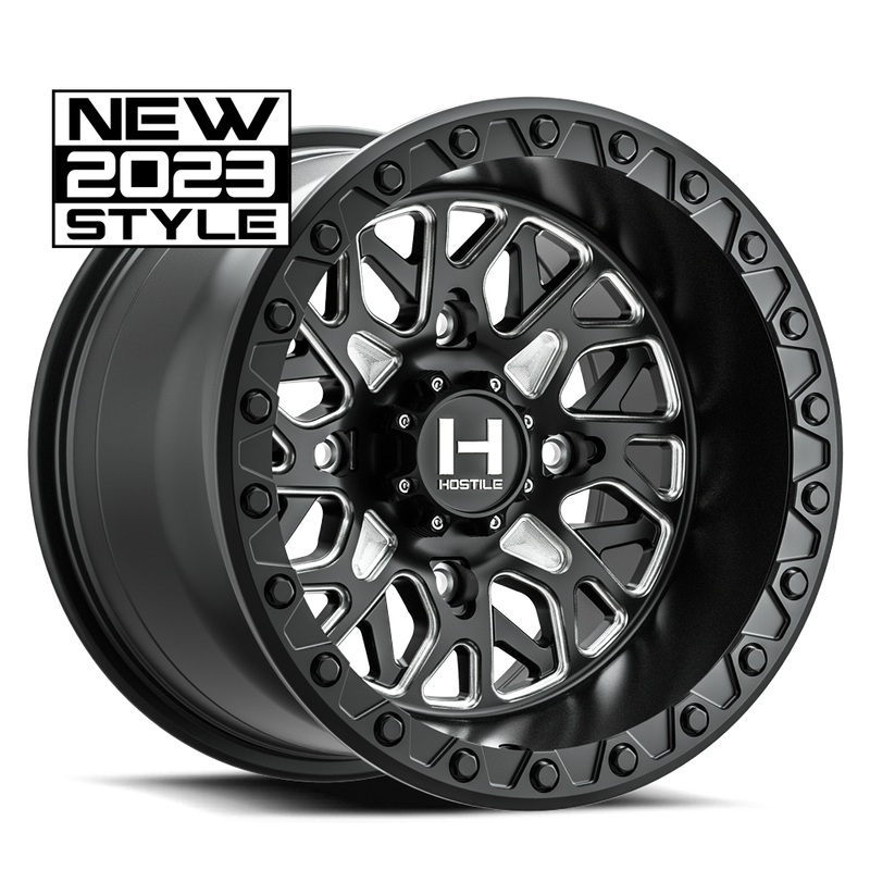 Hostile UTV Glamis (H133) 15x8 5x114 0mm Asphalt