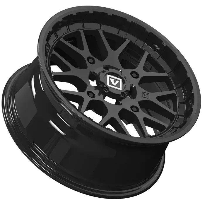 Valor V03 15x7 4x156 PO Gloss Blk +1