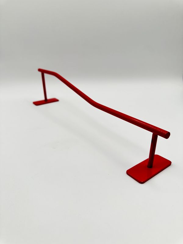 Unity Fingerboard Level Up Red Grind Rail