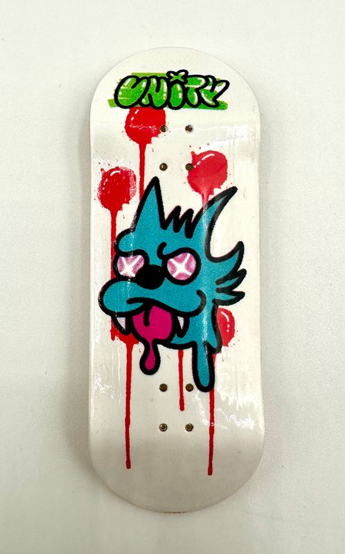 Unity Crew Fingerboard Deck Scratchy 34mm