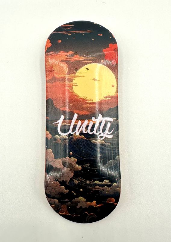 Unity Crew Fingerboard Deck Moonlight 34mm