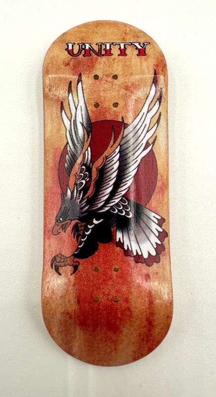 Unity Crew Fingerboard Deck Eagle 34mm