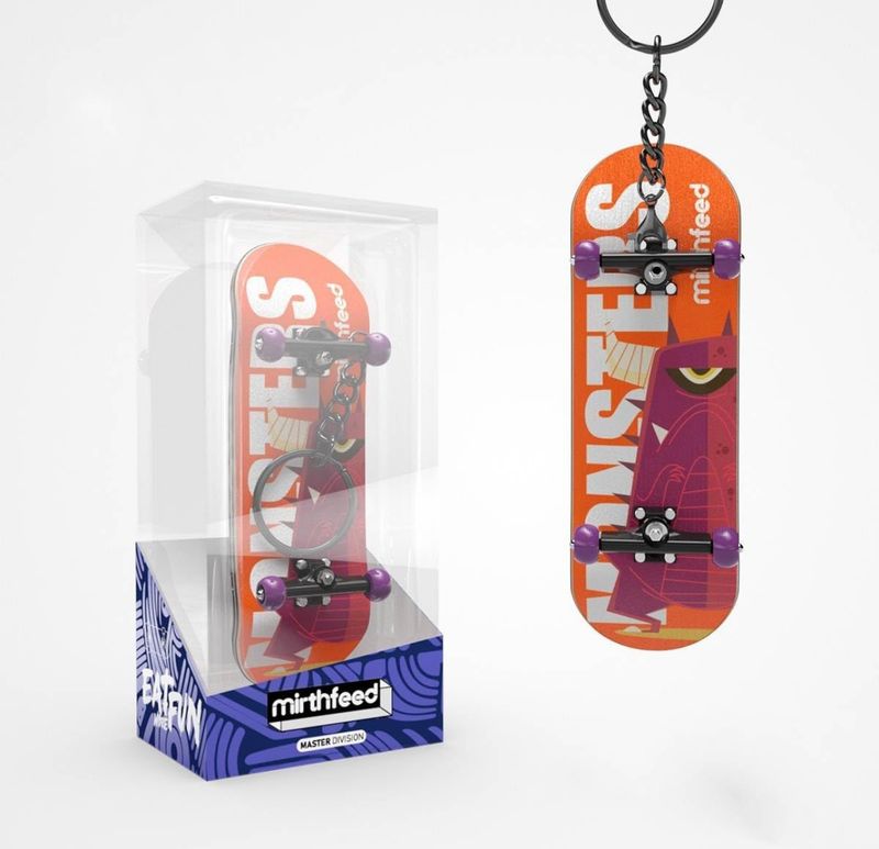 Mirthfeed Fingerboard Complete 32mm Monster