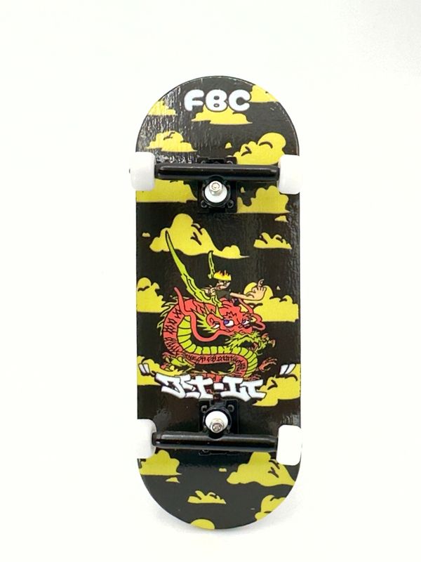 FBC Fingerboard Complete JetLi Dragon Logo
