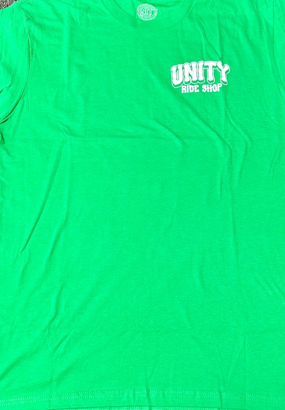 Unity T Shirt Bar Spin Kelly Green