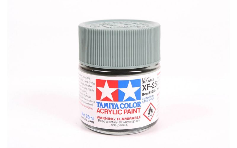 XF25 Flat Light Sea Blue 23ml - 81325 - Tamiya