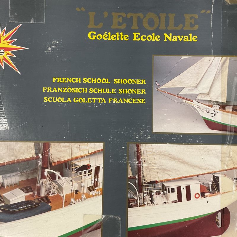 1:40 wooden Ship model kit Goelette Ecole Navale by Maquettes Gerard ...