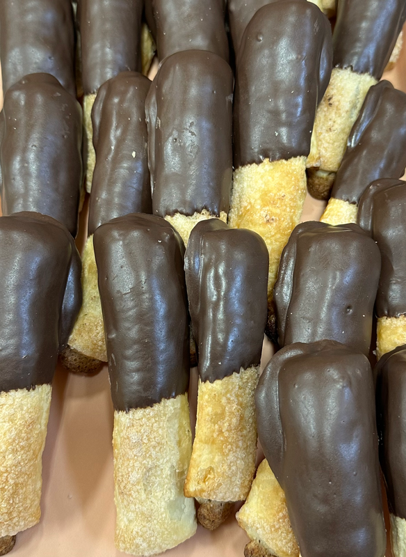 Chocolate Dipped Dutch Letter Strip