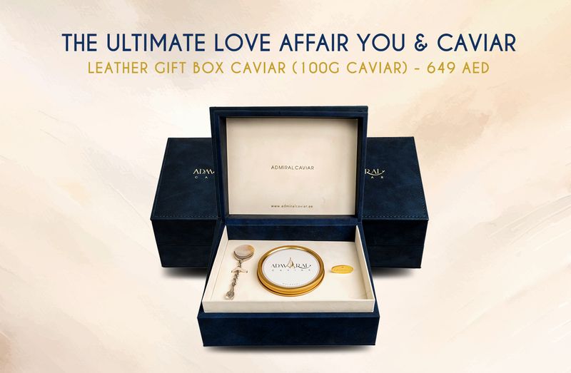 Luxury Caviar Gift Box Dubai – 100g Gourmet Caviar with Free Delivery