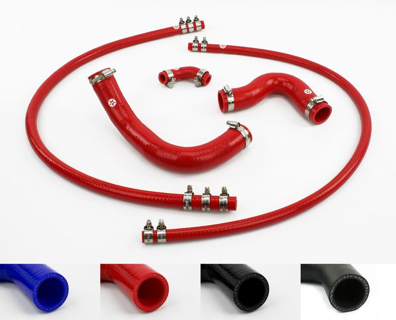 MG MGC Silicone Radiator Coolant Hose Kit