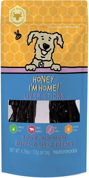 Honey I'm Home Liver Sticks 4.76oz