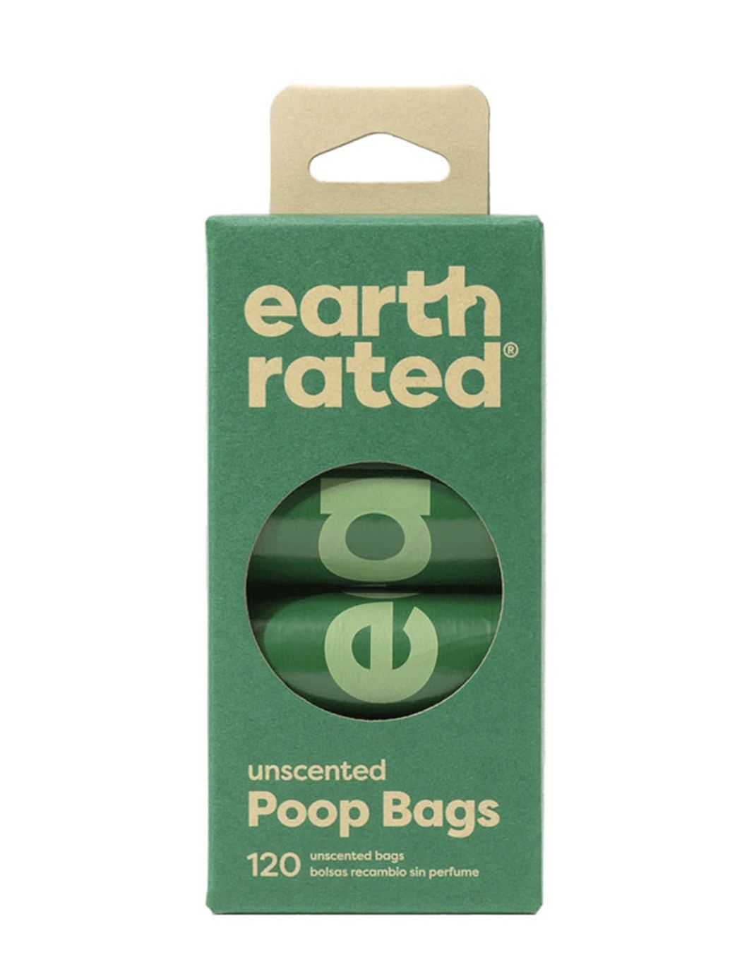 Earth Rated Unscented Poop Bags 120 Count