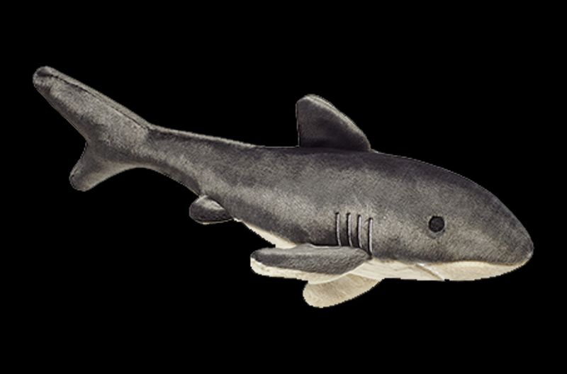 Fluff & Tuff Mac the Shark Dog Toy