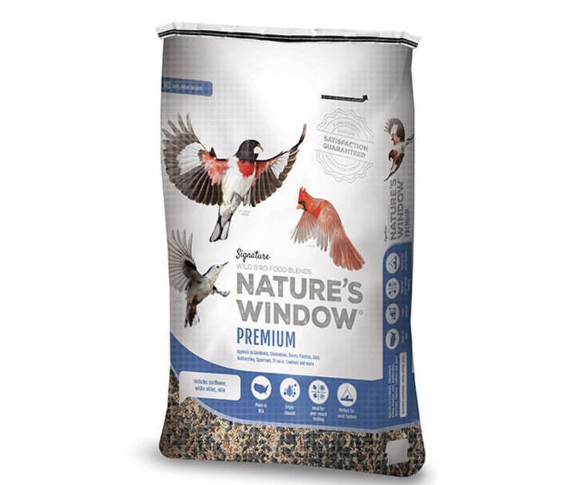 Nature's Window Premium Bird Seed 18lb