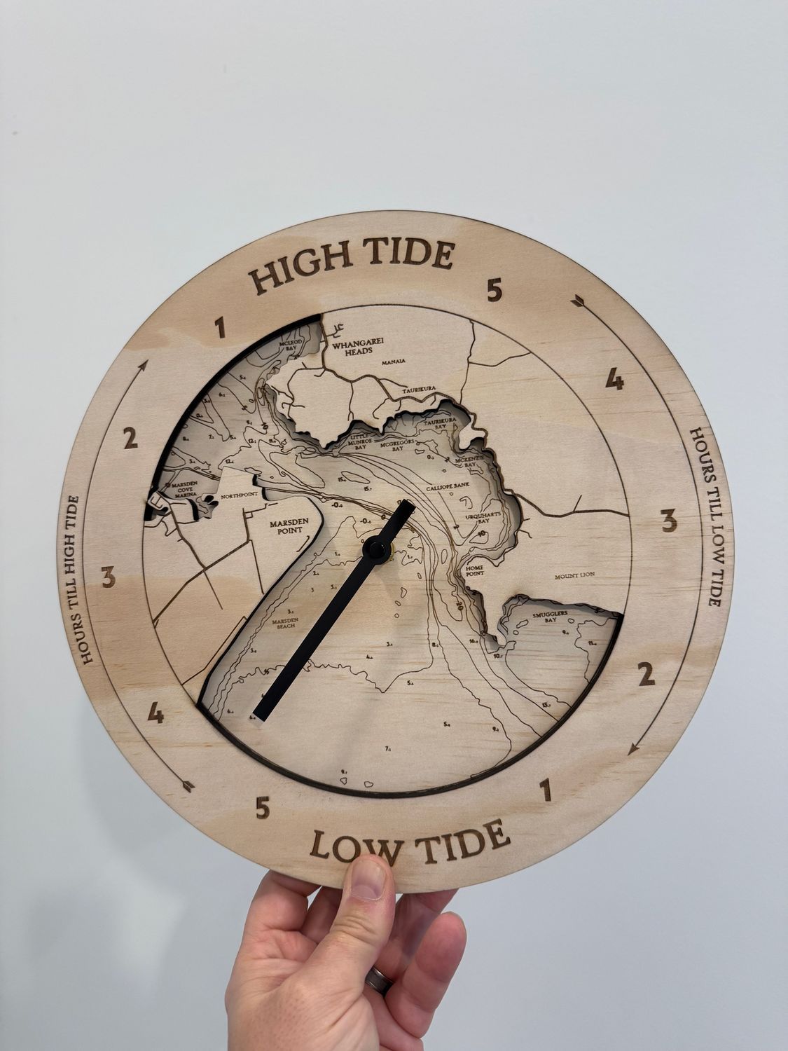 Whangarei – Coastal Tide Clocks – Designer of wooden tidal clocks for ...