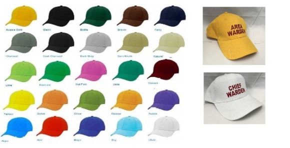 Warden Hats and Caps