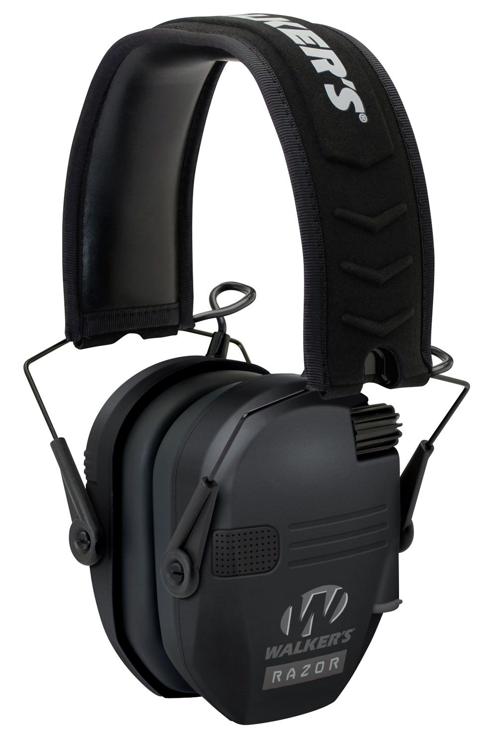 Walker's GWPRSEM Razor Slim Electronic Muff Polymer 23 dB Over the Head ...