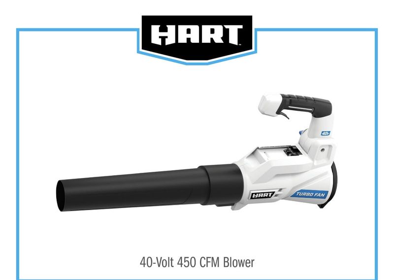Hart 40v blower - tool only - on Sale - In Prattville Alabama