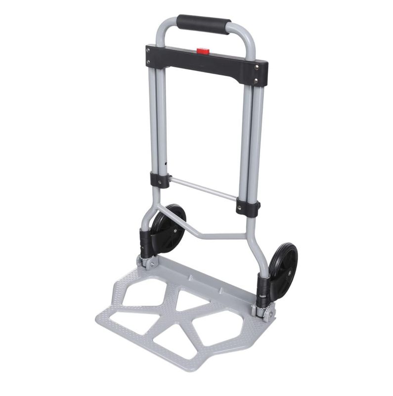 Portable folding hand dolly