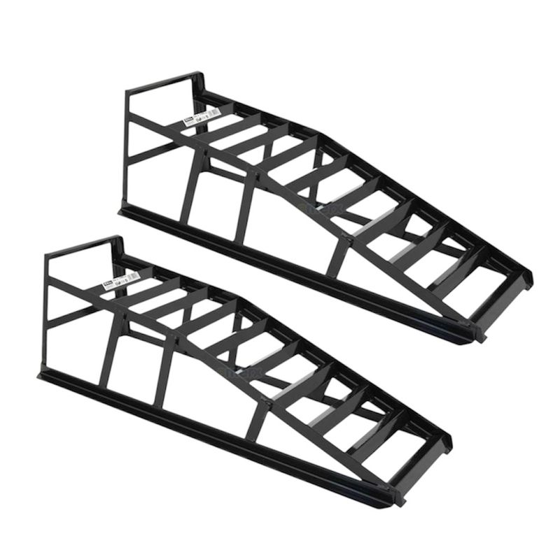 Heavy Duty Truck Vehicle Lift Ramps, 2 Pack 12000LBS Load Capatity